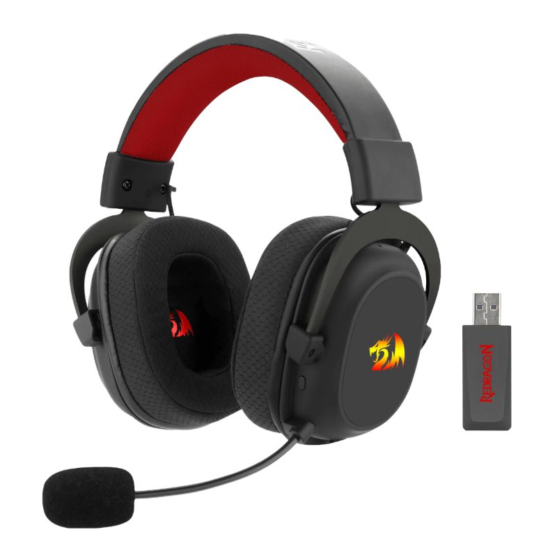 Headsets - REDRAGON Over-Ear ZEUS-X Wireless RGB Gaming Headset - Black ...